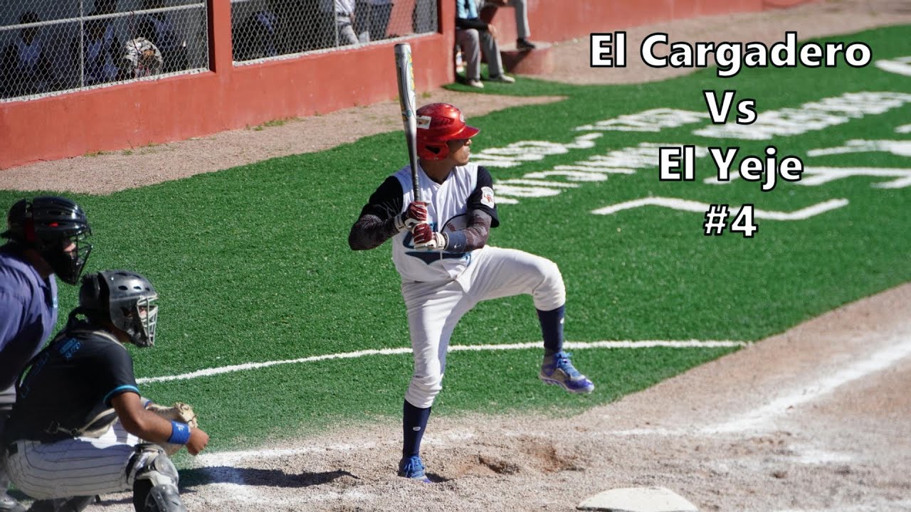 #4 EL CARGADERO VS EL YEJE CUARTO JUEGO ESTADIO DE BEISBOL JEREZ 10 DE ...