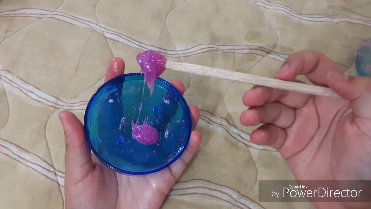 Como hacer slime sin borax maizena y pegamento blanco!! - YouTube