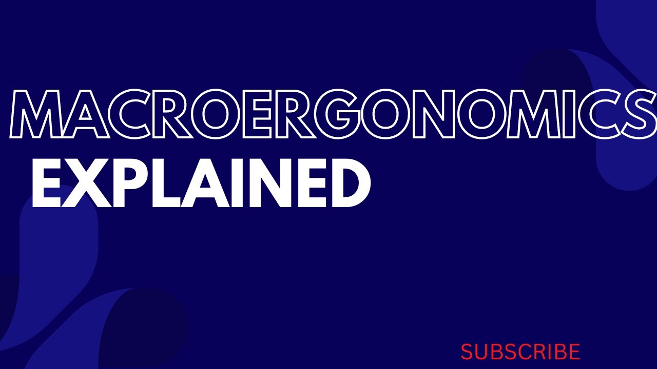 Macroergonomics - YouTube