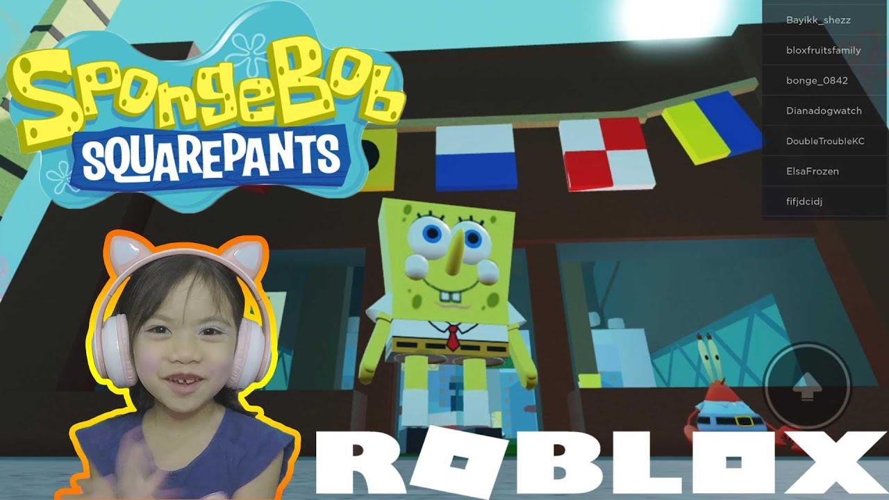 SpongeBob SquarePants | ROBLOX | Ipad Games | Aerith's Adventures Ep34 ...
