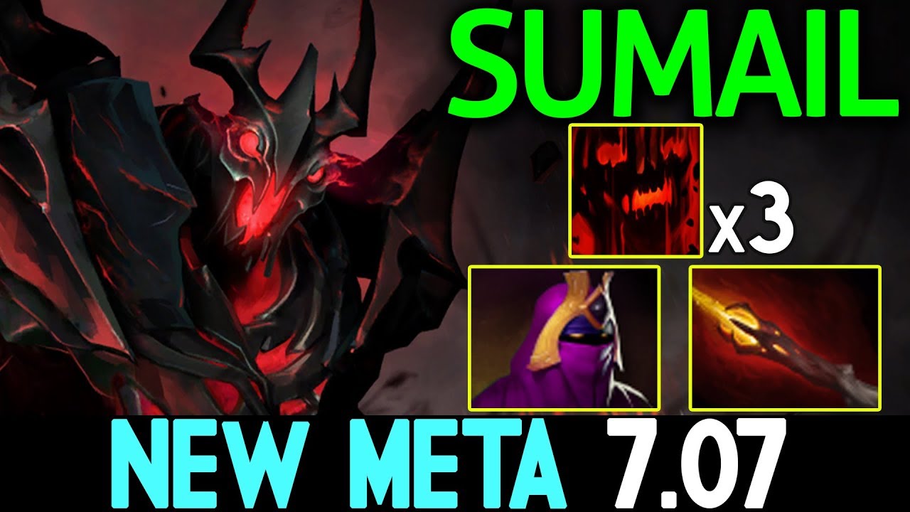SUMAIL Dota 2 7.07 [Shadow Fiend] Magic Build with Veil + Raze - YouTube