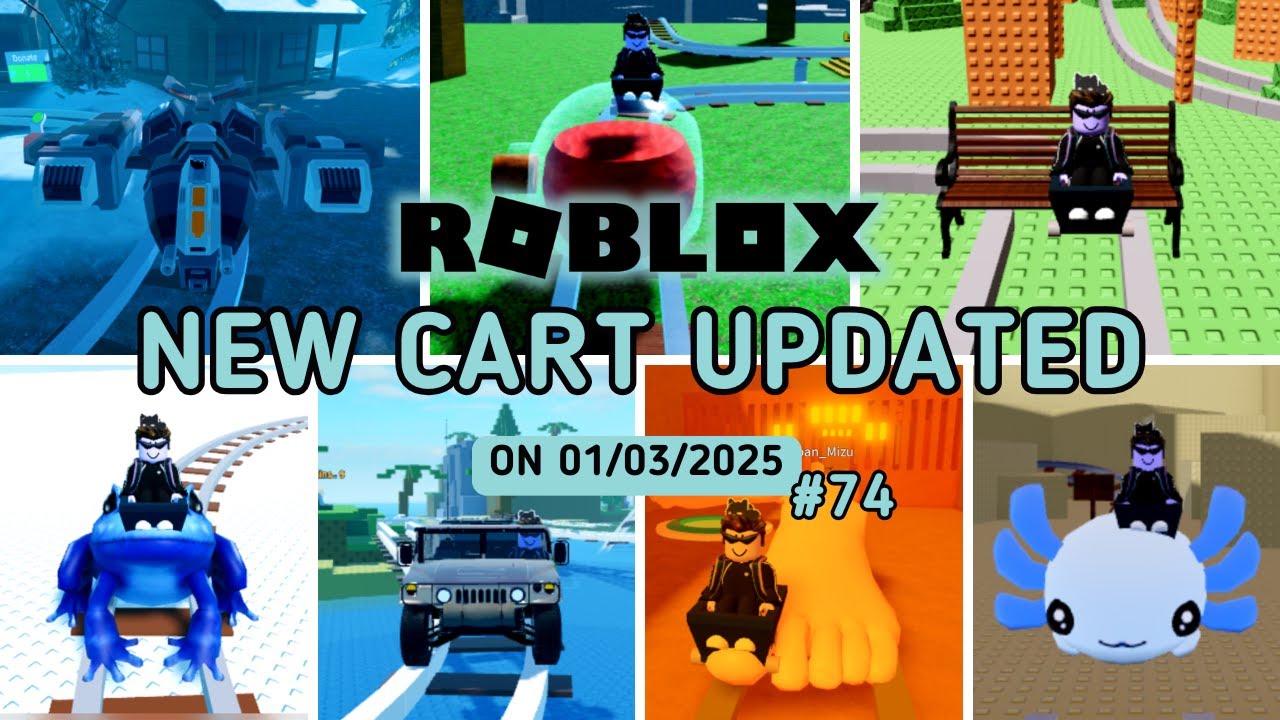 Roblox | Create a Cart Ride | New Carts Updated on 01/03/2025 #74 - YouTube