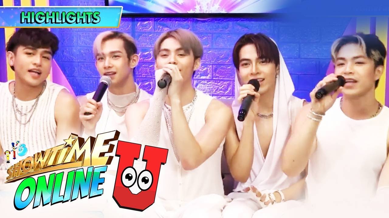 P-pop boy group VXON talks about their first album "20:20" | Showtime ...