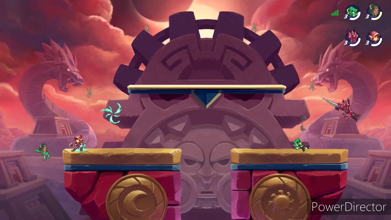 Brawlhalla Rank Gameplay ft Wolf Worlds Part 2 - YouTube