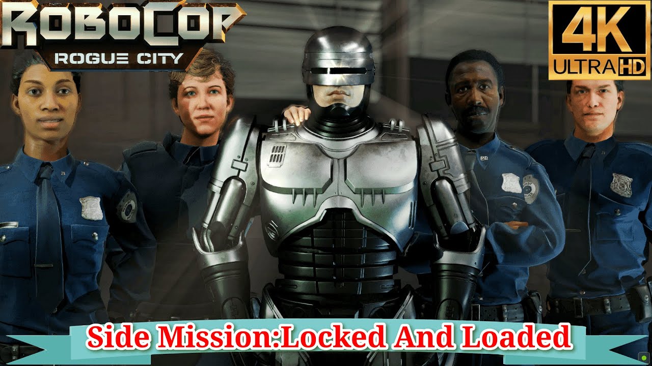 Side Mission:Locked And Loaded In RoboCop:Rogue City - YouTube