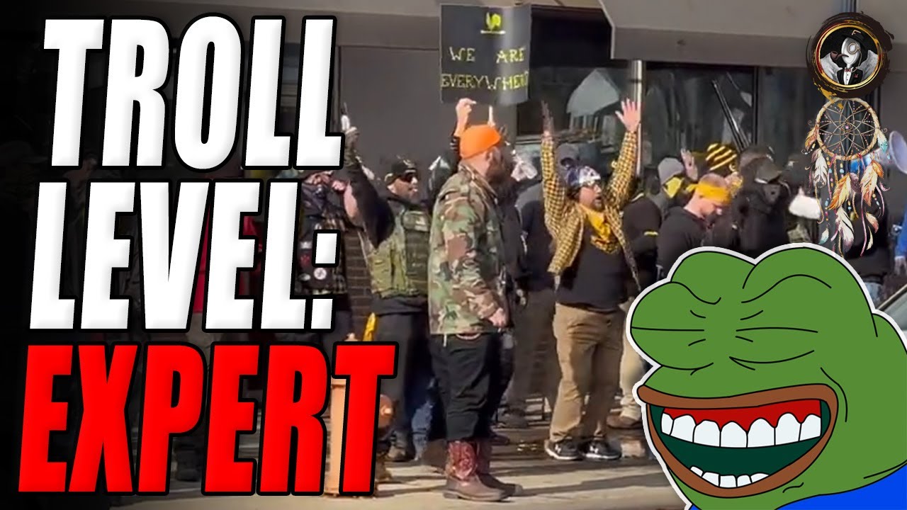 Proud Boys Ascend Expert Level Trolling - YouTube