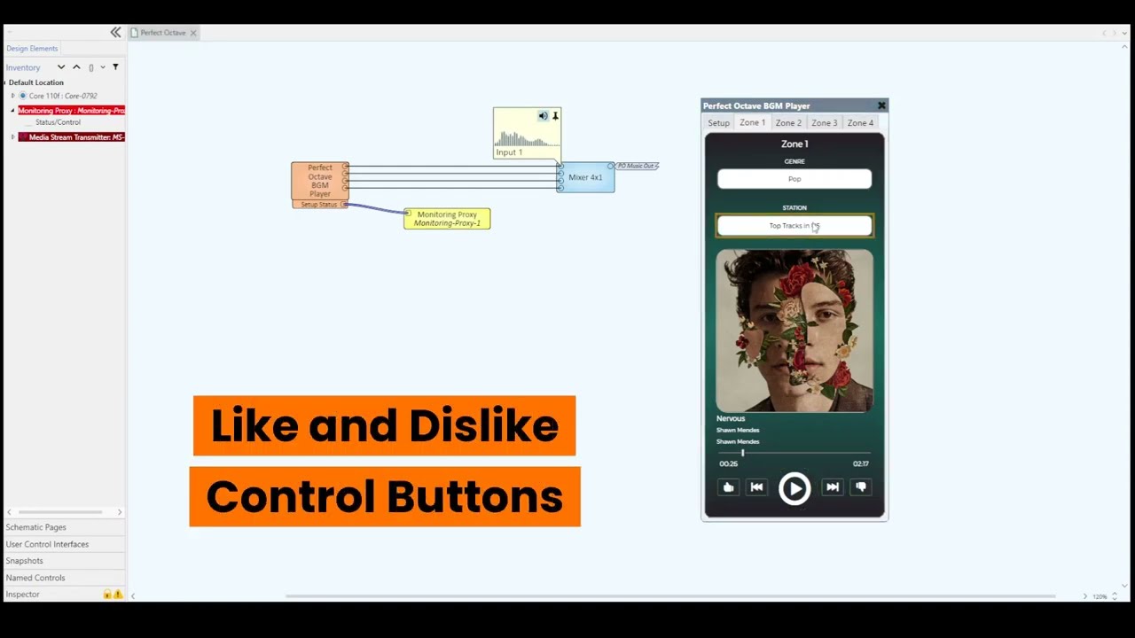 Perfect Octave on Q-Sys - New Features - YouTube