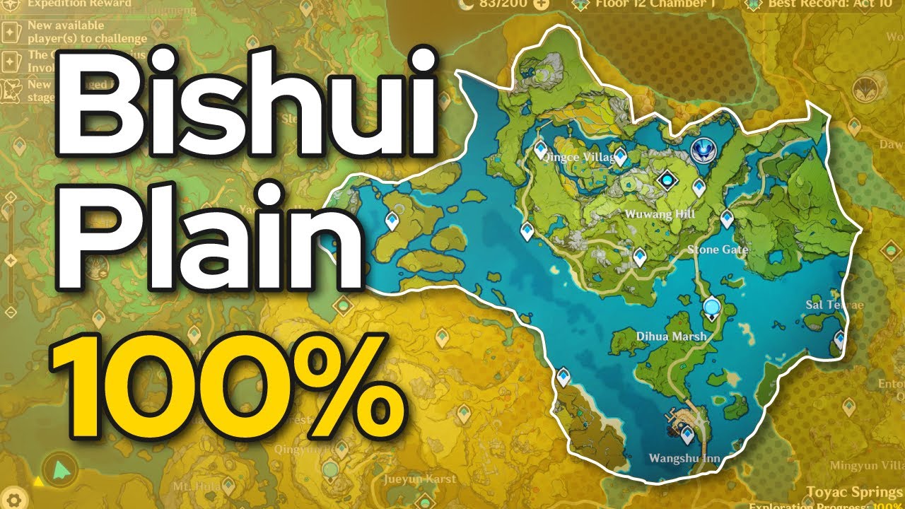 Bishui Plain 100% Exploration [v2] - YouTube