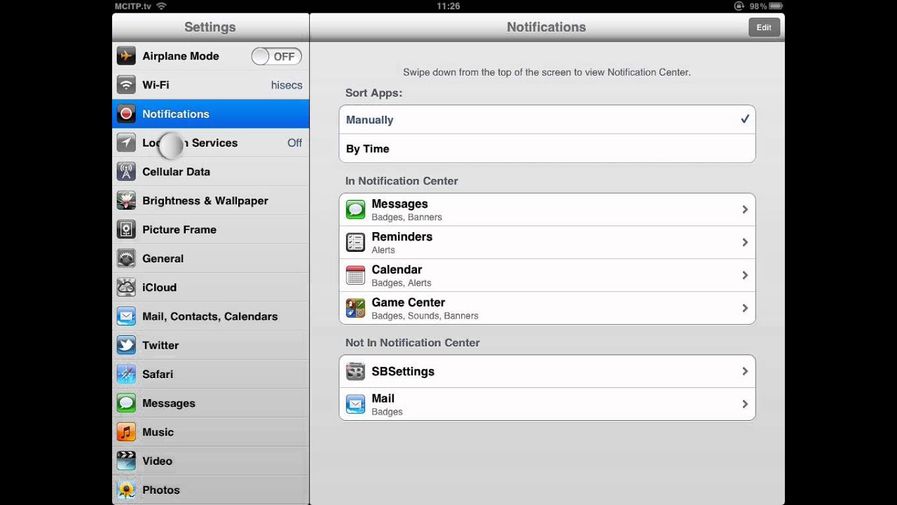 How to enable location services on iPad iOS 5 - YouTube