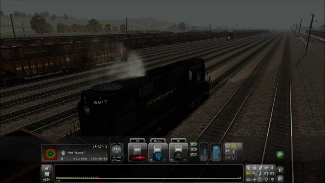 Train Simulator 2013 - Alco RS11 PRR 8617 - YouTube