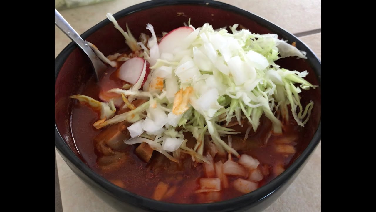 MEXICAN POZOLE !!! - YouTube
