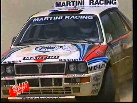Delta Integrale Martini Racing Mondiale Rally 1992 - YouTube