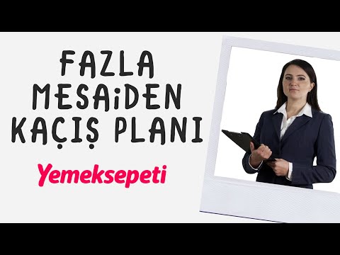 Kaçış Planı | Fazla Mesai - Yemeksepeti