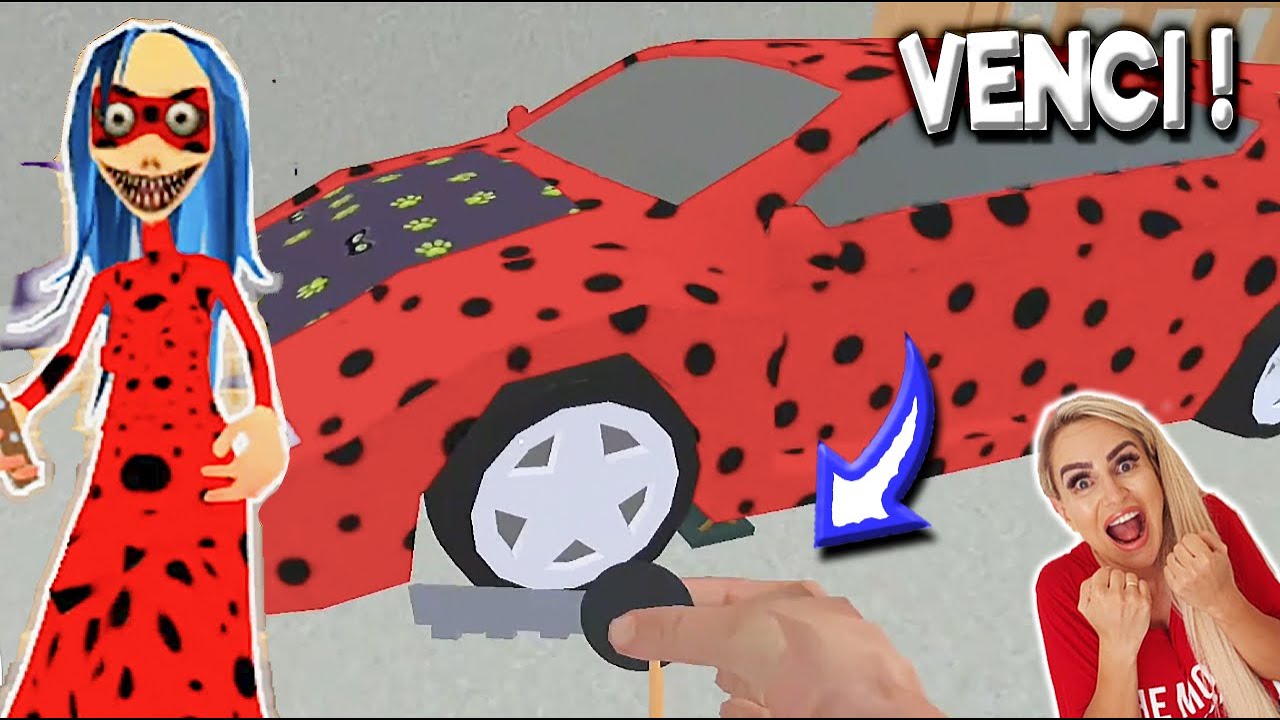 PARTE 2 VENCI A MOMO LADY BUG Scary Lady Momo Bug - YouTube