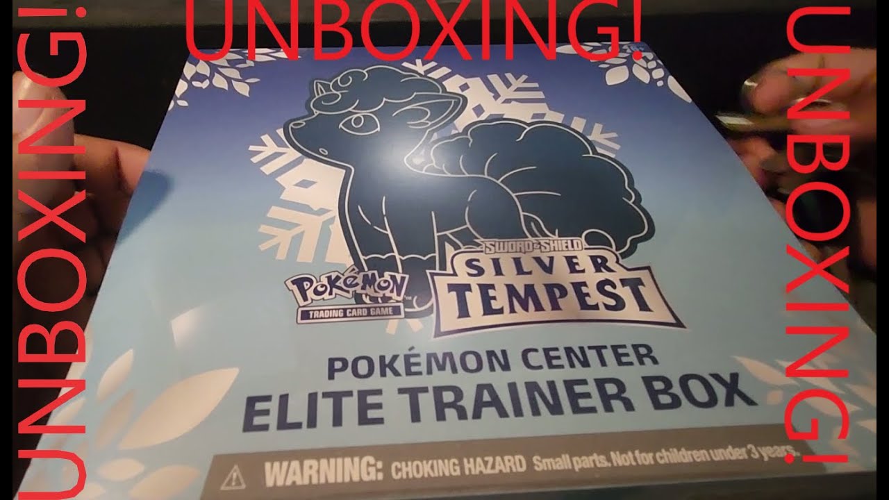 Unboxing Pokemon Center Silver Tempest ETB!! - YouTube