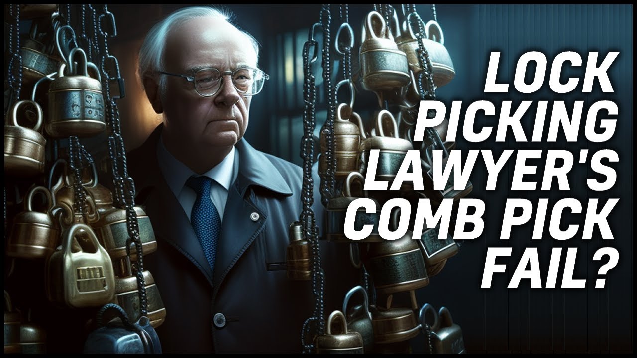Lock Picking Lawyer's COMB PICK FAIL? - YouTube