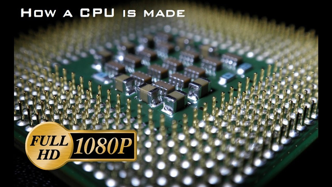 How a CPU is made - YouTube
