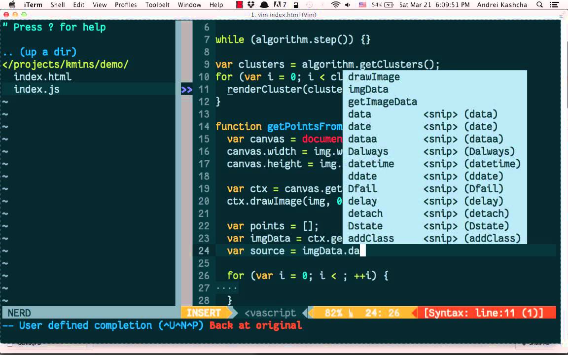 k-means - Ep. 1 - Visual Demo - Let's code - YouTube