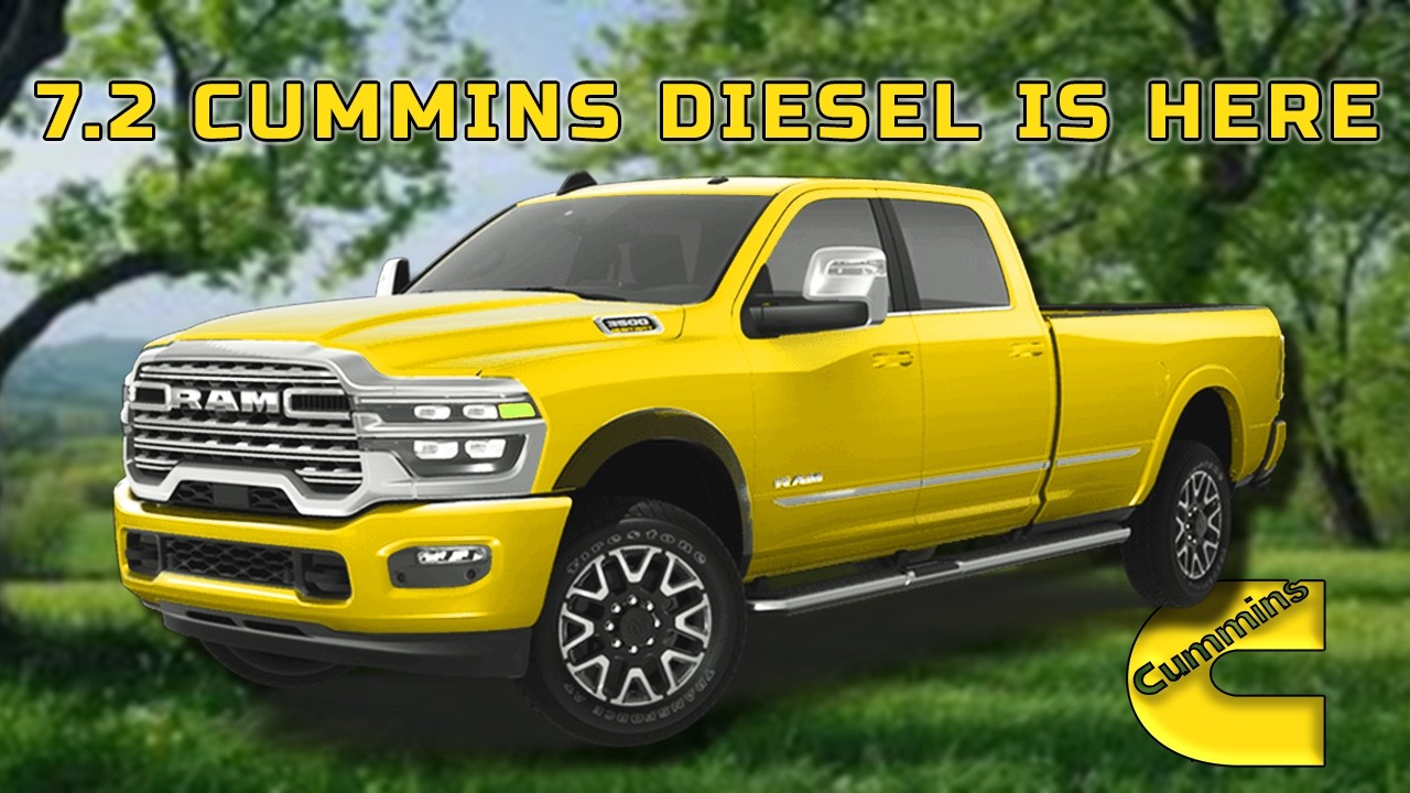 2026 RAM 3500 Is A Step Closer To Debut – With The New 7.2 Diesel AND Cummins Gas Engine - YouTube