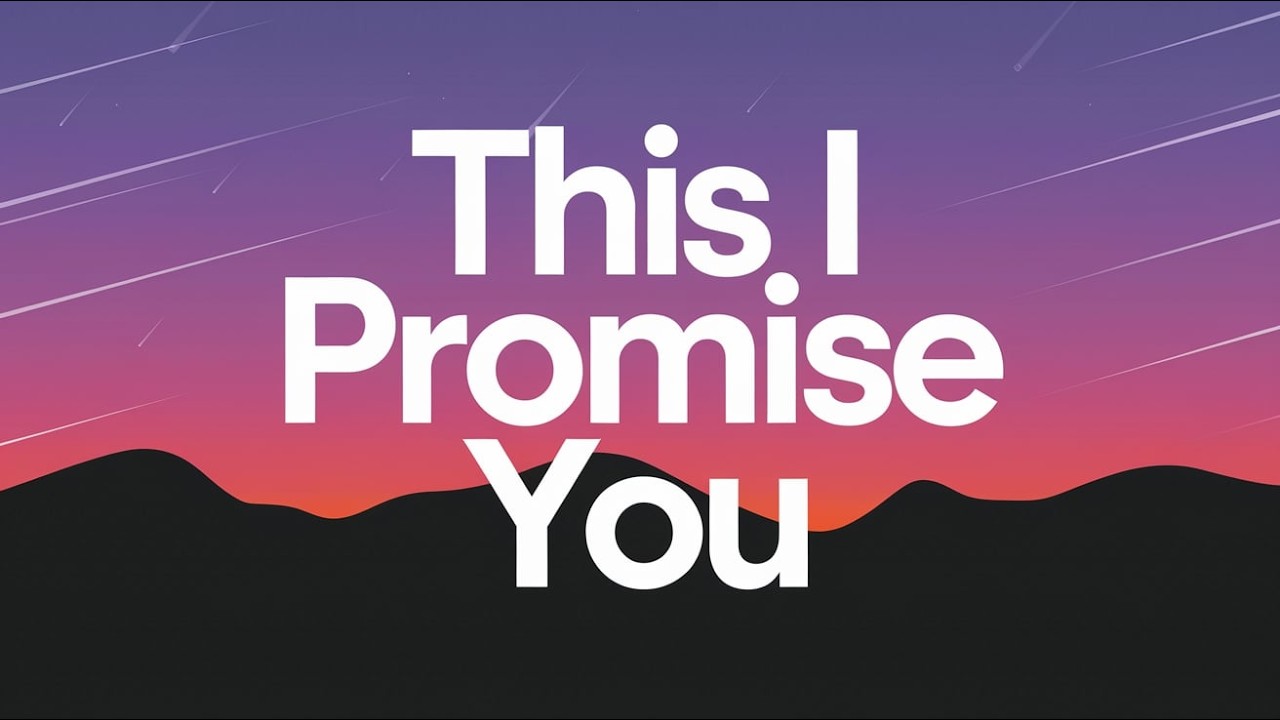 Ms Song - This I Promise You V2 (Lyrics) [Self-Composed & Unique] - YouTube