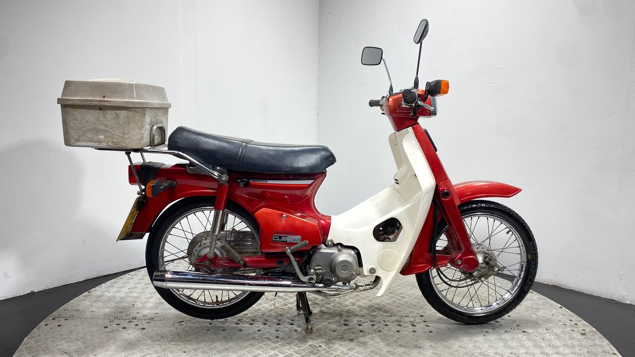 HONDA C90 CUB 90 1998 12K 1 OWNER FROM NEW WALK AROUND / RUNNING VIDEO ...