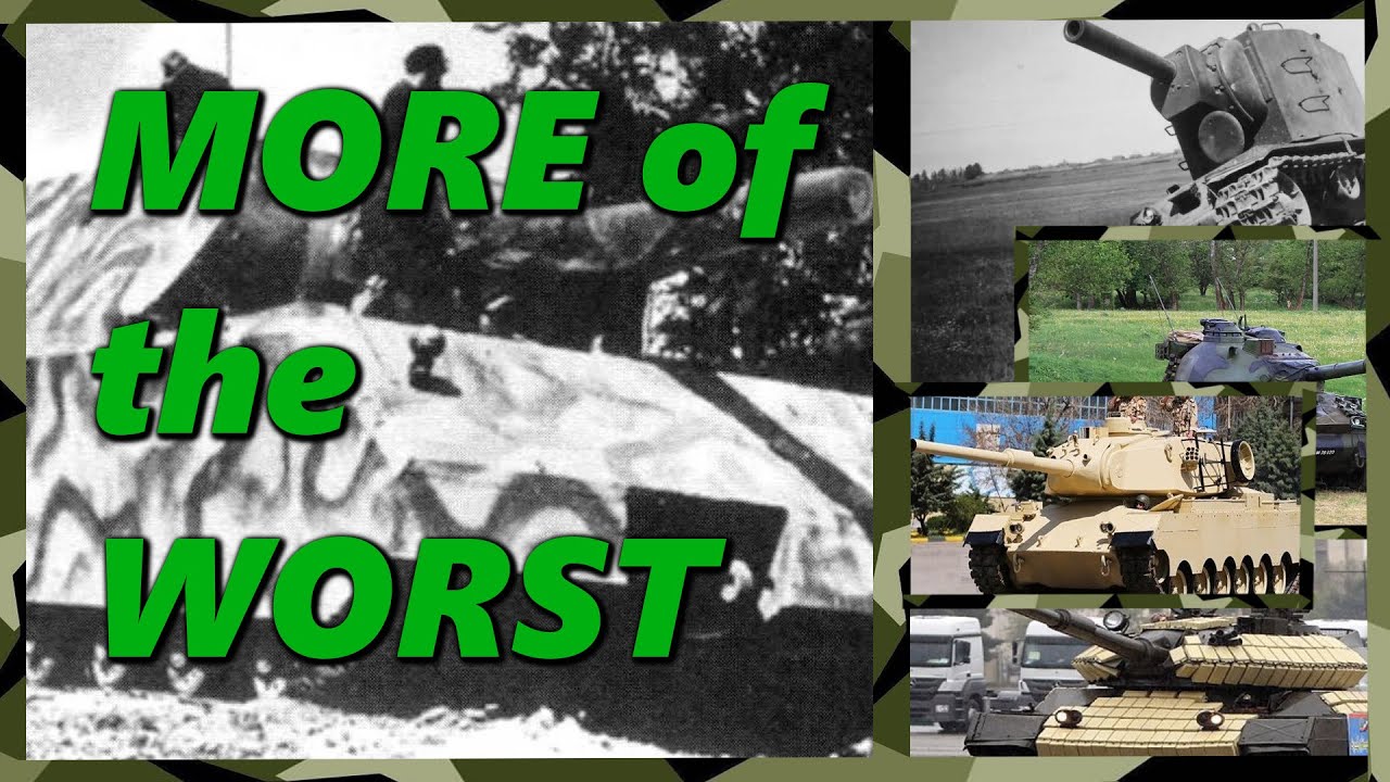 5 Tanks That Are Just the WORST | History in the Dark - YouTube