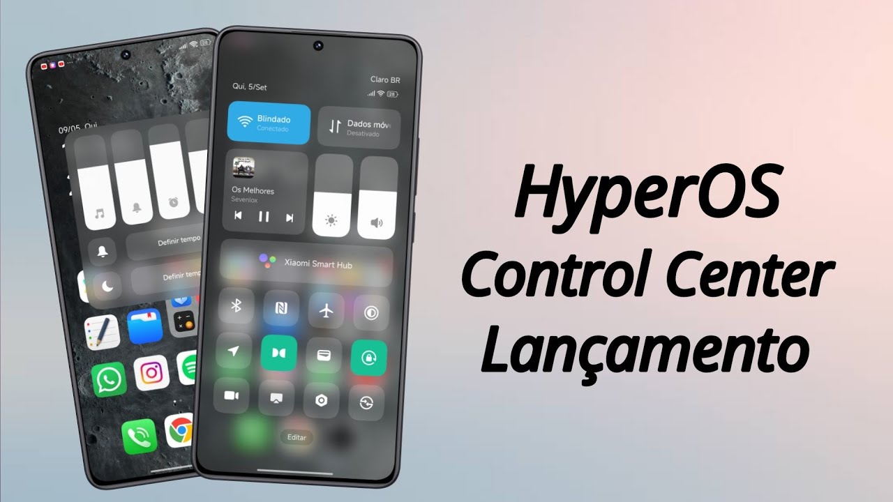 Lançou Hoje 😱 - Novo HyperOS Control Center Tema - Instale Agora ...