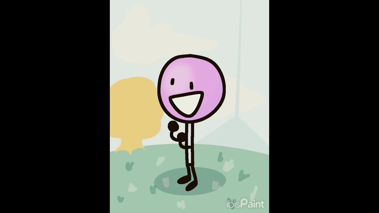 Drawing BFB Post Split Characters Part 1: Lollipop - YouTube