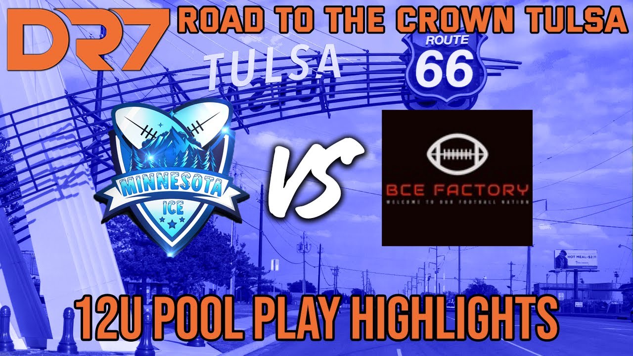 7on7 Football Highlights | Minnesota Ice 12u Gets Pool Play W vs BCE ...