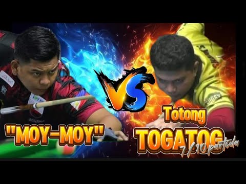 Emmanuel "MOY-MOY" Delgado 🆚 Totong TAGATOG 7/10 partida 🎱 10 BALL 🎱 ...