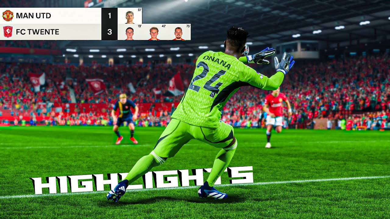 Manchester United vs Fac Twenty Match HIGHLIGHTS | Europa league R1 ...