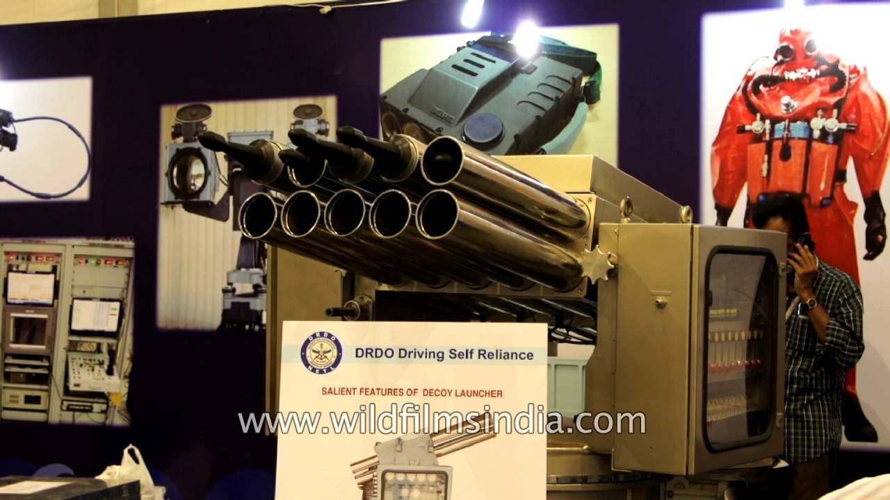 Ship Fired Torpedo Decoy Launcher for Indian Navy - YouTube