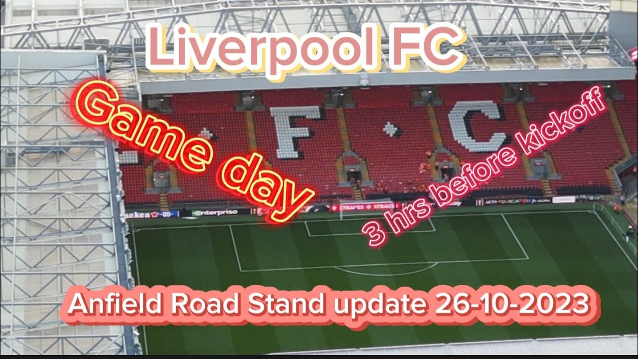 Liverpool FC Anfield Road Stand update 26-10-2023* - YouTube