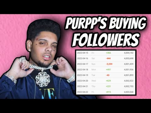 Smokepurpp Exposed For Buying Instagram Followers - YouTube