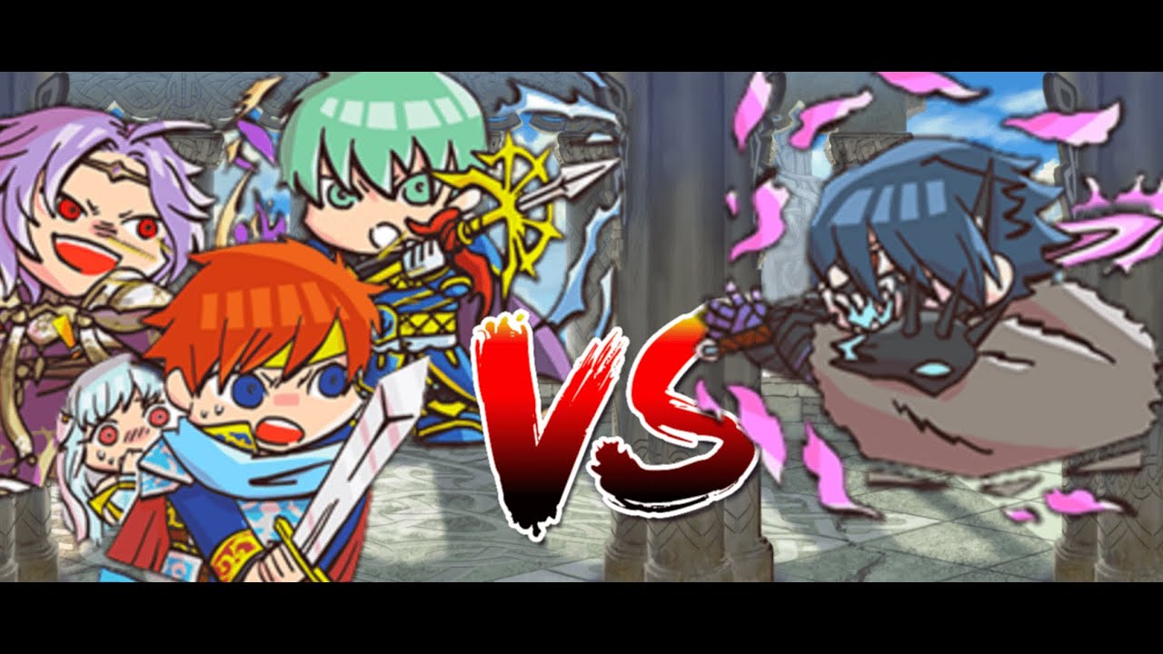 FEH - MHB Líf Abyssal (L!Ephraim, Eliwood, Ninian, F!Lyon) - YouTube