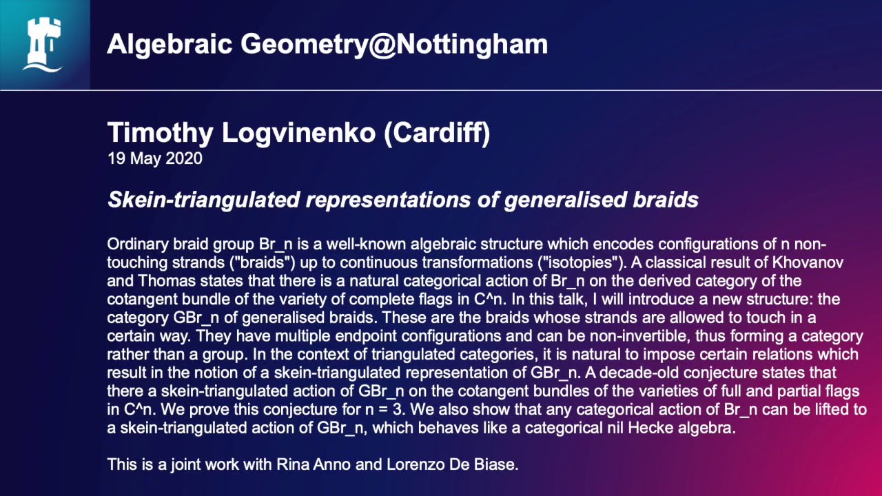 Timothy Logvinenko (Cardiff) - YouTube