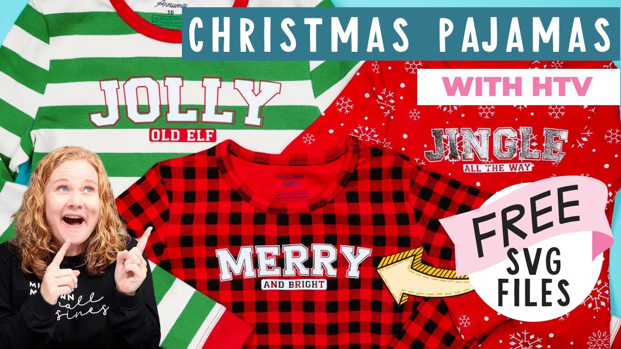 Christmas Pajamas: Free Files to Make Family PJs for the Holidays - YouTube