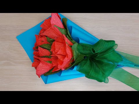 KONFET buketi necə hazırlanır?  Konfetdən buket düzəltmək
