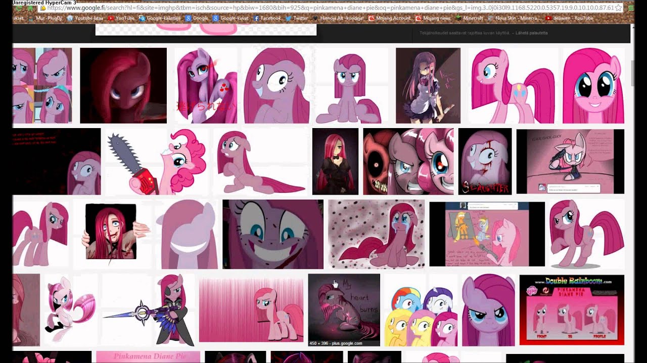 Laughter overload (MLP Pinkamena Speedpaint) - YouTube