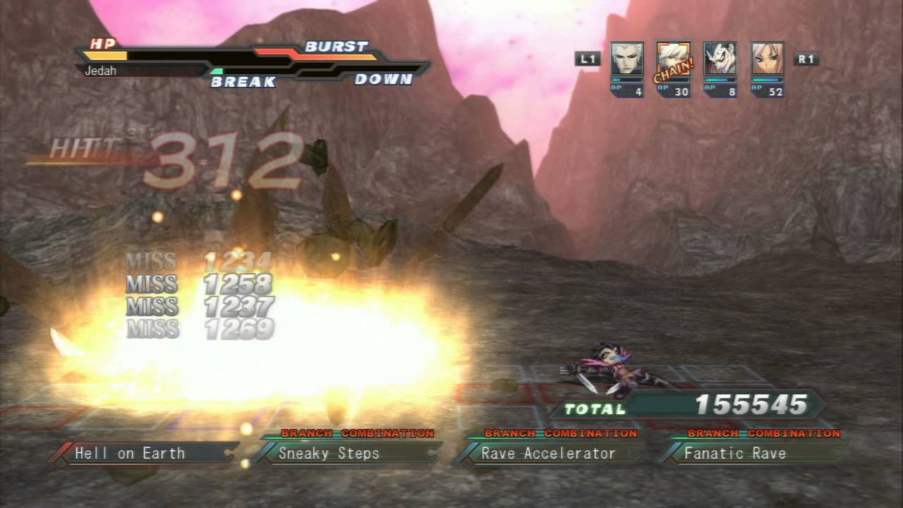 Cross Edge PS3 True End Part 106 (post game) - Boss: Jedah - YouTube