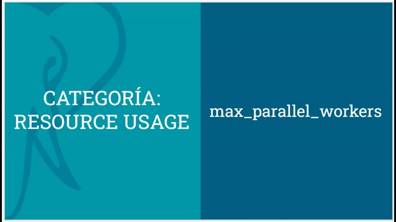 Píldoras PostgreSQL - Episodio 50 - Parámetro max_parallel_workers - YouTube