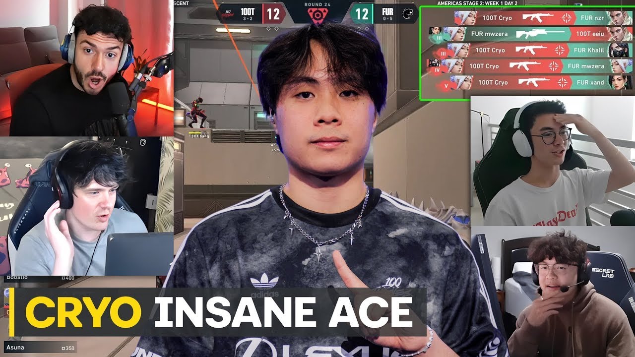 Valorant Community Reacts To 100T Cyro's Crispy ACE & Havoc Trolling ...