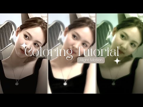 3 pack coloring tutorials // alight motion app - YouTube