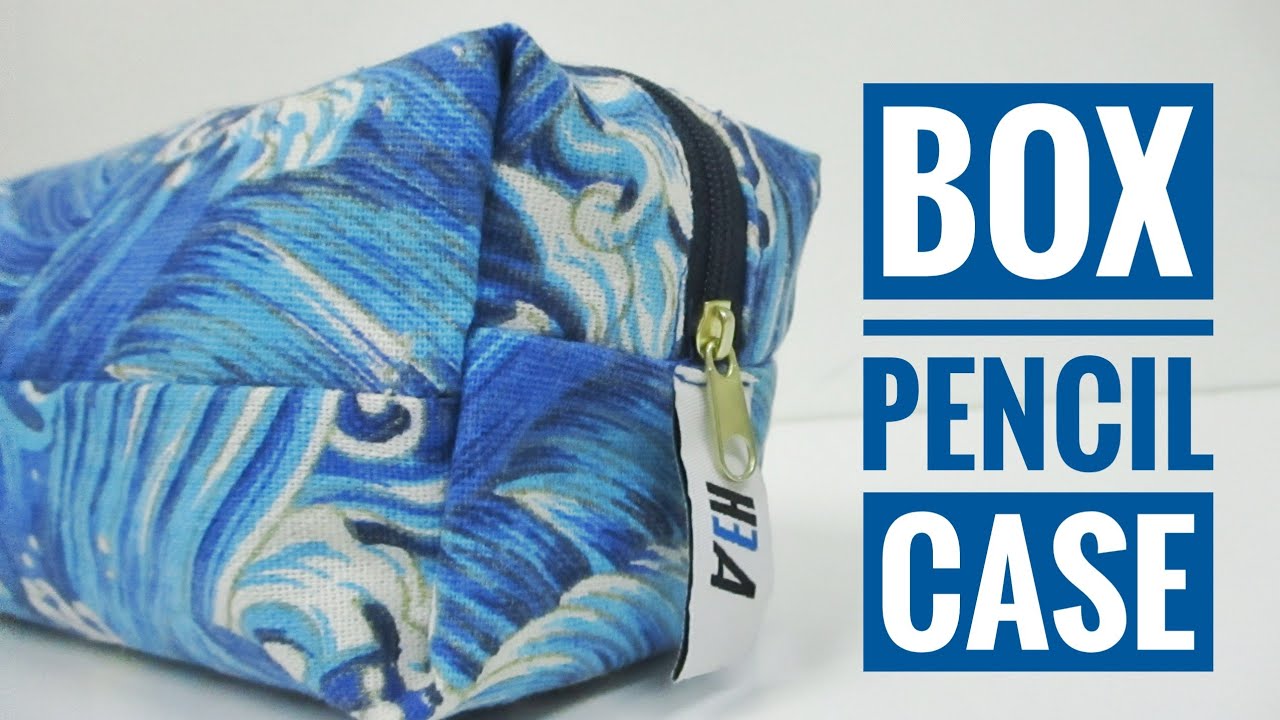 DIY box pencil case | easy quick present - YouTube