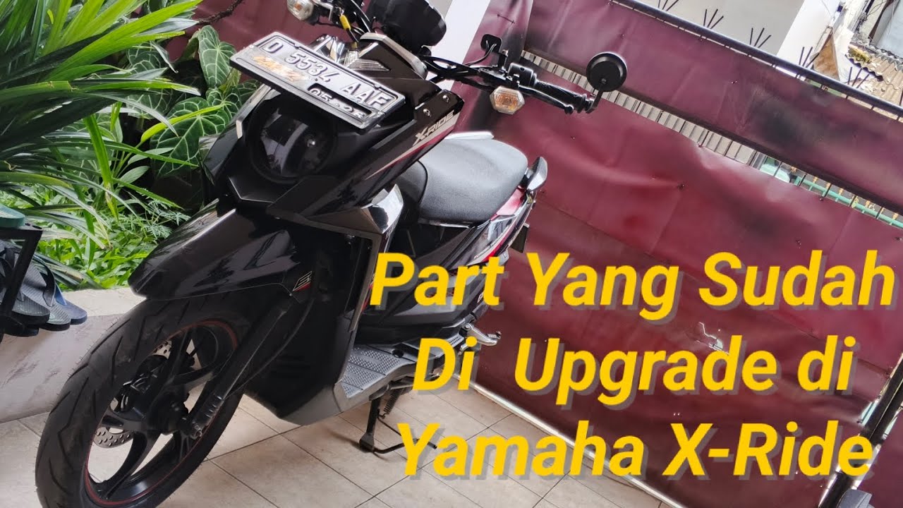 Part Upgrade Yamaha X-Ride 115 - YouTube