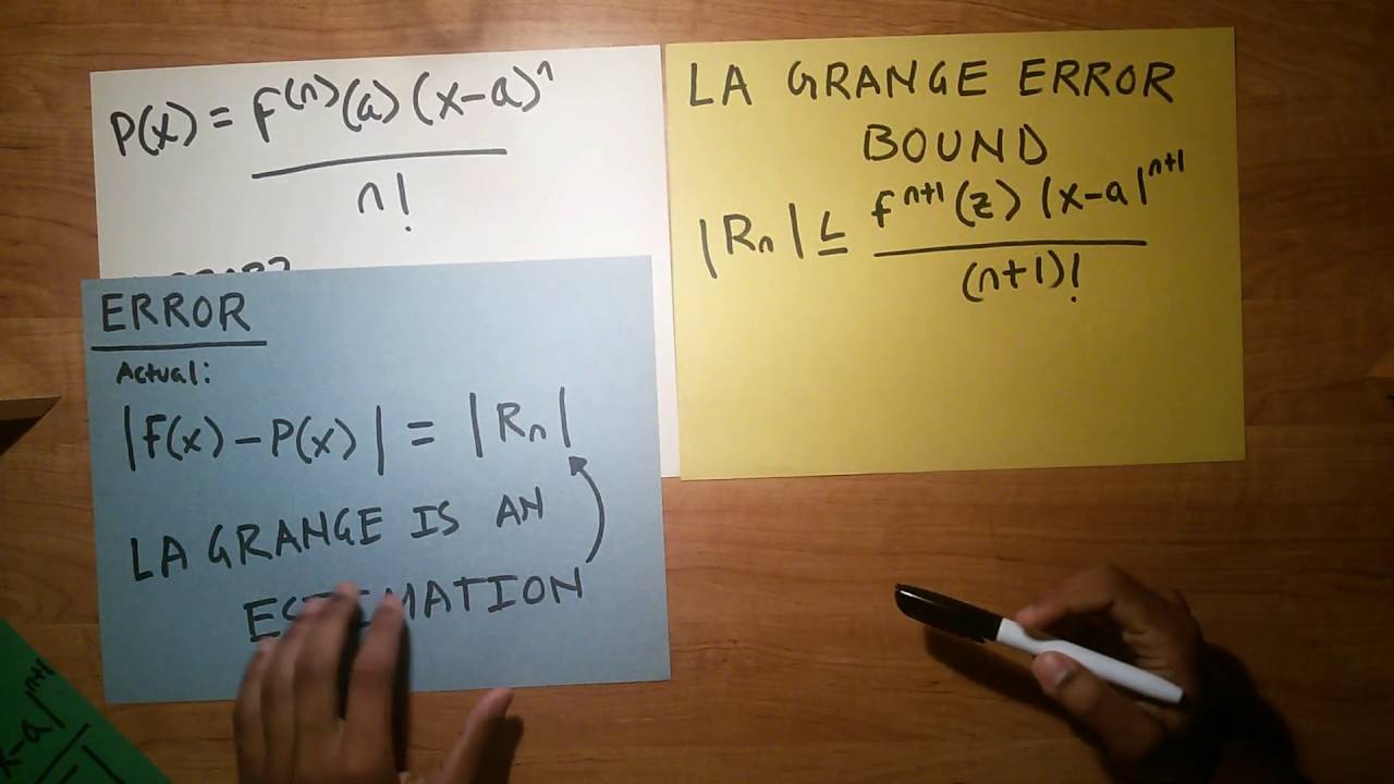 La Grange Error Bound- In Five Minutes - YouTube
