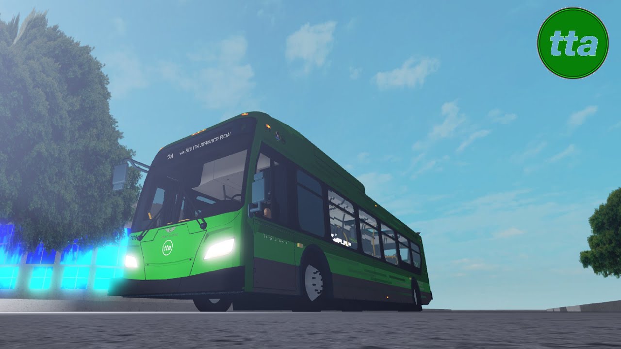 ROBLOX TTA 2019 New Flyer Xcelsior XD40 1919 on route 27 High Park to ...
