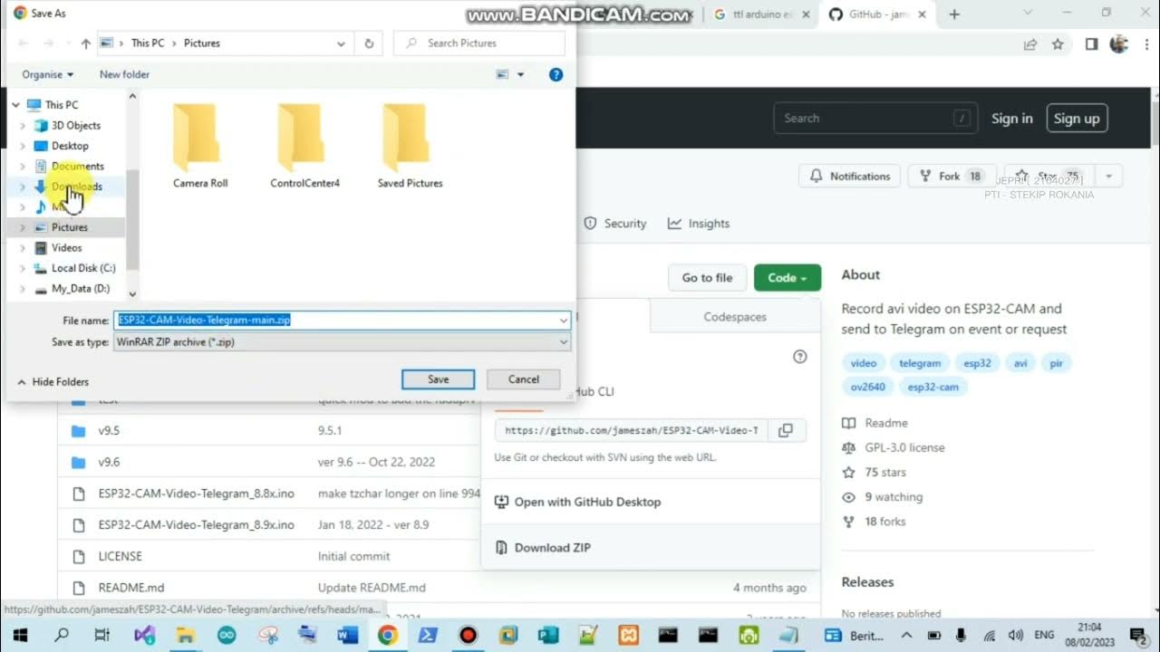 Cara Install library ESP 32 Cam ke dalam Arduino IDE - YouTube