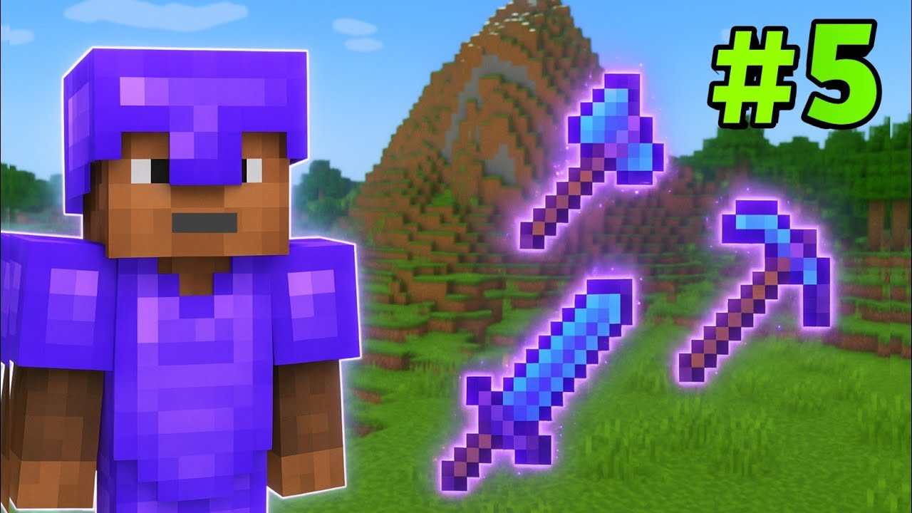 FINALLY I Enchanted My Minecraft Weapon! - YouTube