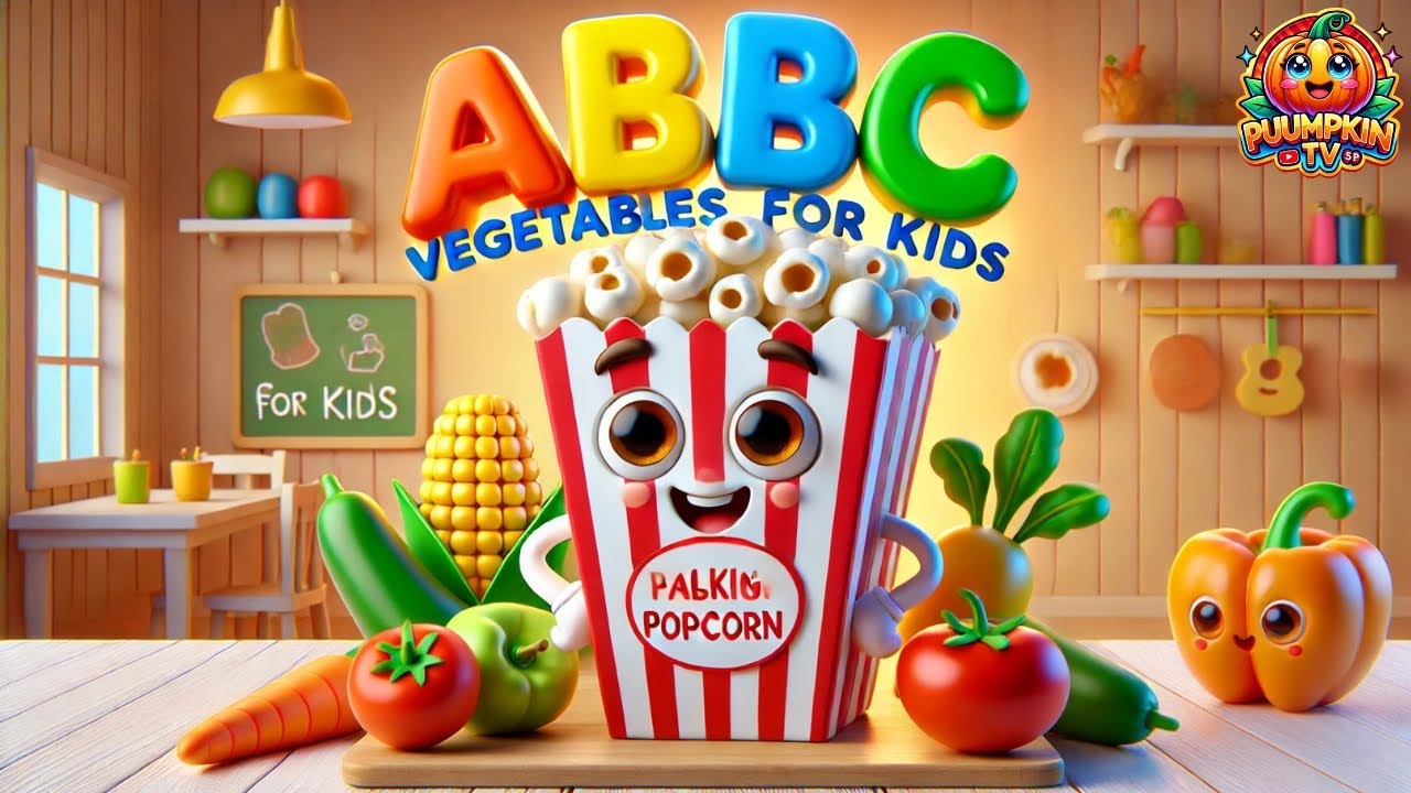ABC Vegetables for Kids 🥕 | Learn Alphabet with Vegetables @ Pumpkin Tv ...